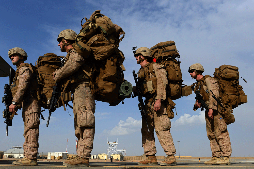 American Soldiers Marching Gif